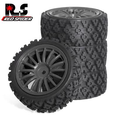 田宫xv01 xv02 田宫 Lc PTG 1/10 拉力菠萝轮胎+塑料轮毂