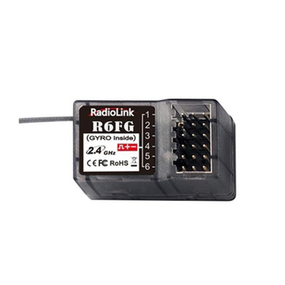 乐迪遥控器RC6GS接收机 高压款RC4GS-R4F 陀螺仪RC4GS-R6FG R6F