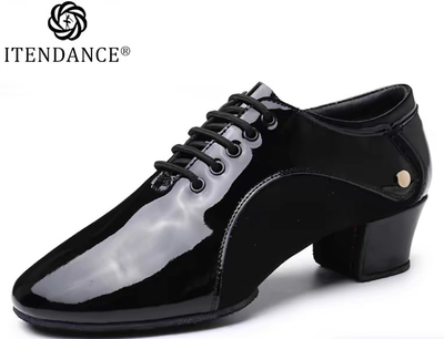 ITENDANCE成人男士专业拉丁舞鞋新款比赛软底国标交谊恰恰舞蹈鞋
