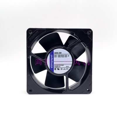 ebmpapst 4850 ZW 12038 230V 80/70mA 13/12W 全金属散热风扇