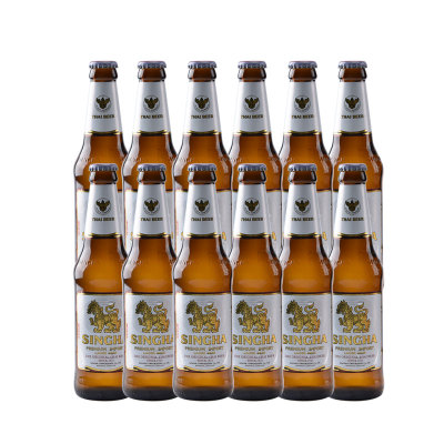 12瓶泰国原装进口singha啤酒