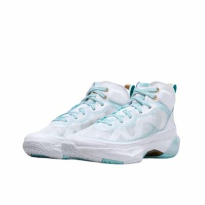 Jordan Air Jordan 37 皮革 防滑耐磨 中帮 实战篮球鞋DV0921-173