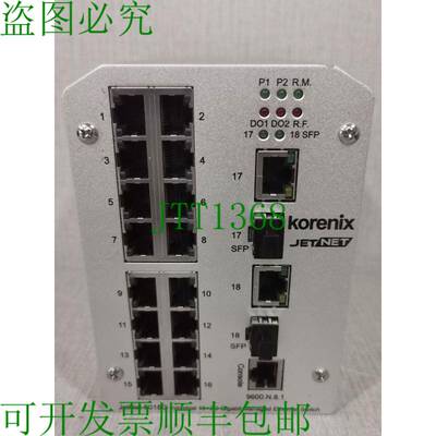 原装供应Korenix JETNET 结构型交换机 JetNet 5018G-w