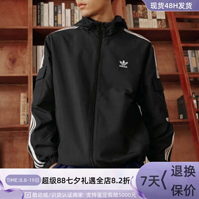 adidas/三叶草运动男女夹克外套