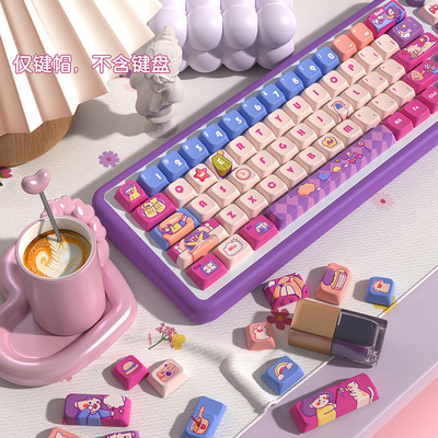 周末时光原创键帽MDA高度个性客