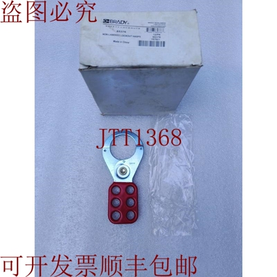 原装供应BRADY NON-LABEKED LOCKOUT HASPS 65376 批量 6 盒12 件