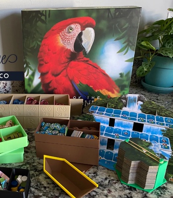 Life of the Amazonia 拯救亚马孙3d打印桌游收纳（仅收纳）