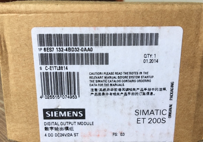 西门子1P6ES7132-4BD32-0AA0全新正品电子模块6ES71324BD320AA0