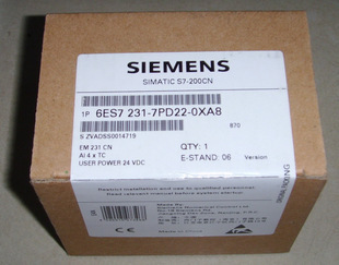 原装1P6ES7231-7PD22-0XA8正品EM231 热电偶模块6ES72317PD220XA8