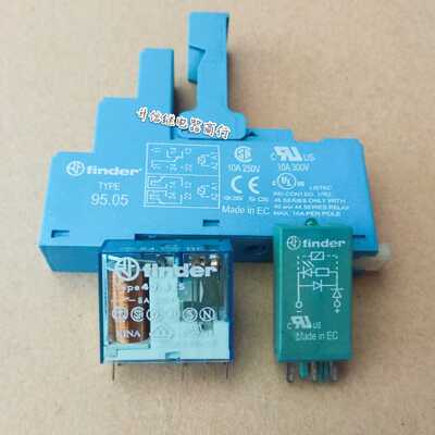 TYPE40.52S 芬德继电器 TYPE 95.05 正品 9902.9024.99 底座 现货