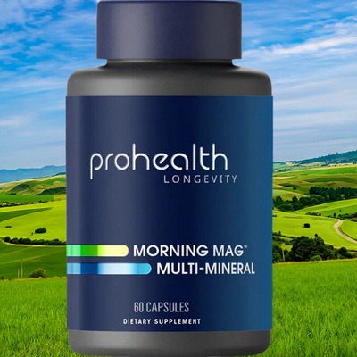 美国ProHealth  Multi-Mineral早晨Mag™多元矿物质 - 60粒胶囊