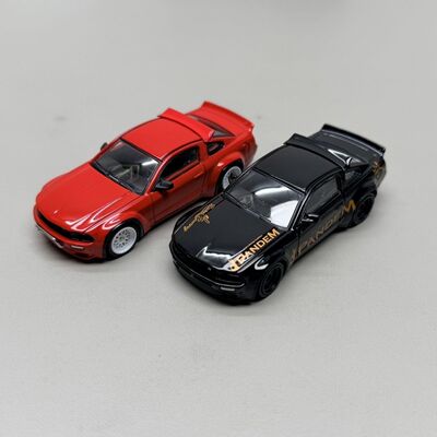 MM 1:64 野马Mustang 第五代Mk5 S197 火箭兔Pandem 合金汽车模型