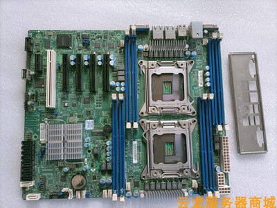 超微X9DRL-IF 服务器主板 2011针双路E5-2680 V2支持M.2 NVME固态