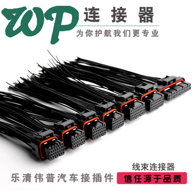AMP线束插头9ECU3卡槽