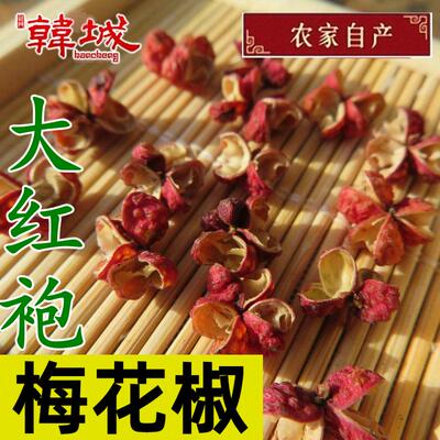 韩城大红袍梅花椒颗粒大颜色鲜艳