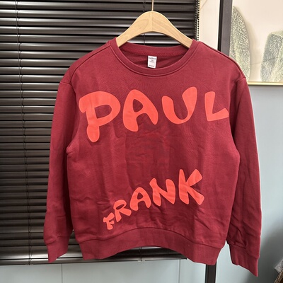 110-160春秋新品儿童圆领卫衣运动毛圈上衣潮学生中大童百搭潮流