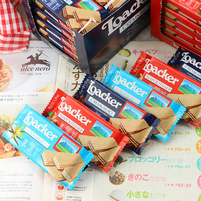 奥地利进口Loacker莱家威化饼干
