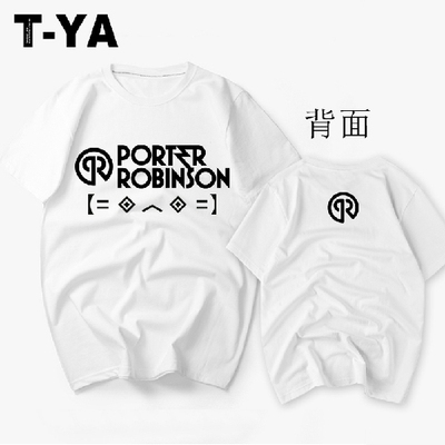 dj波特罗宾逊电子音乐短袖T恤