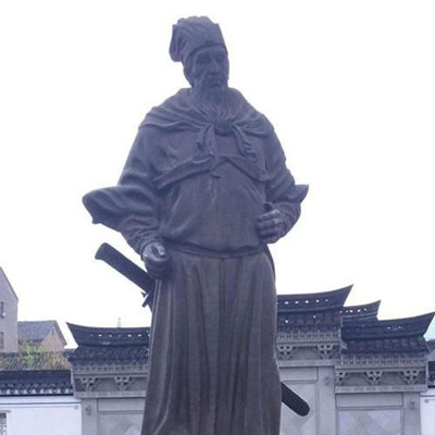 李岩雕塑宋献策顾君恩马守应郝永