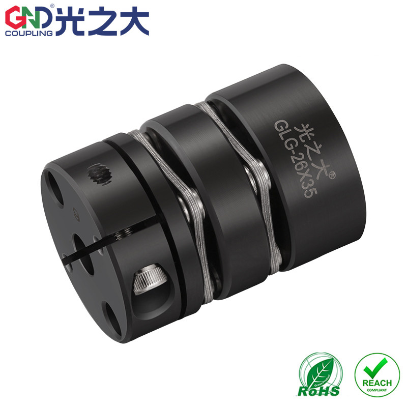 光之大GLG45#膜片联轴器步进马达伺服电机精密丝杆扭矩连轴器梅花