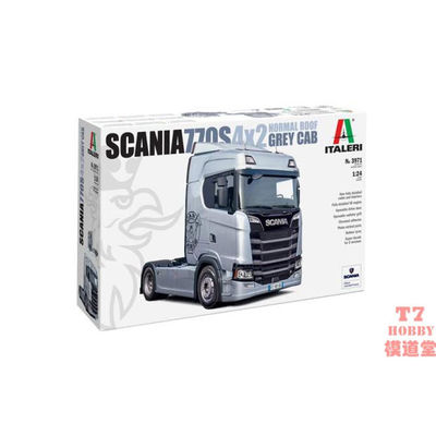 Italeri 1/24 卡车拖头拼装模型 Scania S770 Normal Roof 3971