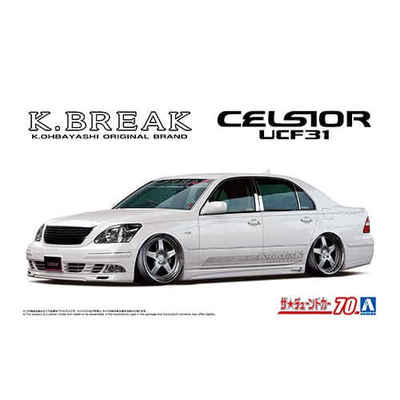 青岛社 1/24 拼装车模  K-BREAK UCF31 Celsior `03 06825