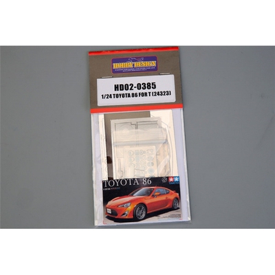 HobbyDesign 模型蚀刻片 1/24  Toyota 86 配田24323 HD02-0385