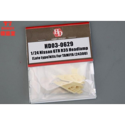 HobbyDesign模型改造件1/24 GTR R35头灯(后期型) 配田 HD03-0629