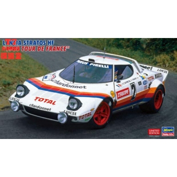 长谷川1/24 拼装车模 Lancia Stratos HF 1981 法国站 20499