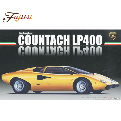 富士美拼装模型 1/24 兰博基尼 Countach LP400 12654