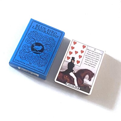 蓝鸟雷诺曼 Blue Bird Lenormand 38张 外贸跨境批发