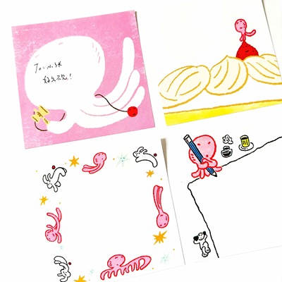 【分装】石榴zakuro小张悠悠日常便签记事薄原创插画礼品礼物手帐