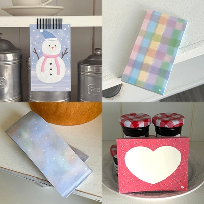 浮光分装 imeanit 冬季新品 snowman/frost/knit/holiday手帐便签