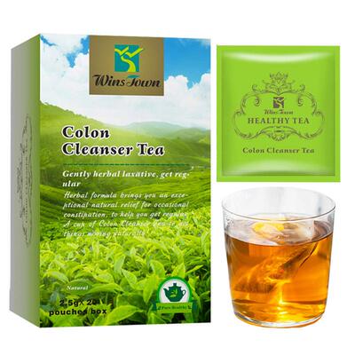 畅清茶润茶colon cleanser tea constipation deto tea样品