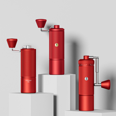 泰摩栗子C5手摇咖啡磨豆机 意式手冲研磨机C3S家用手摇磨豆机S3