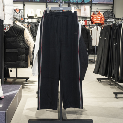 李宁运动长裤女宽松卫裤休闲裤