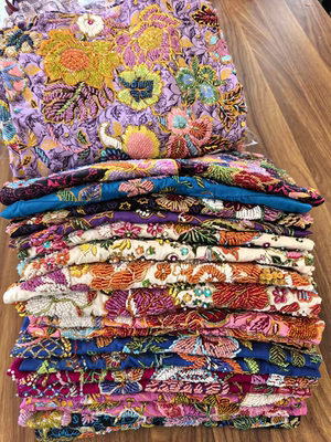 夏萨珑花香！多巴胺配色泰国约旦印度尼泊尔阿富汗纯手工背心吊带