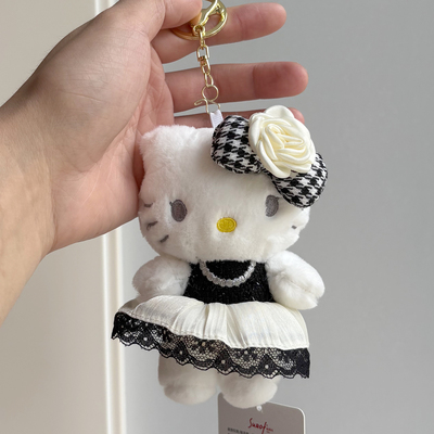 正版名媛HelloKitty毛绒挂件公仔