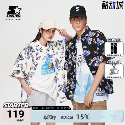 Starter男女同款时尚宽松短袖