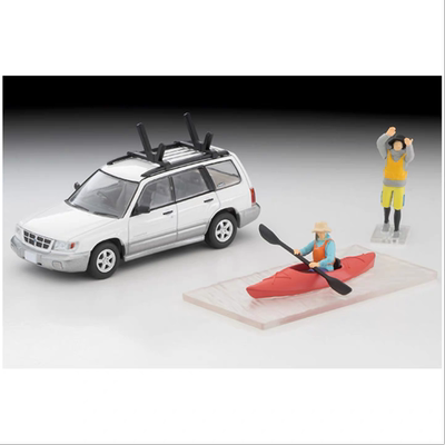 tlv斯巴鲁sabaru N328b Forester wrx sti 64车模场景多美卡TOMY