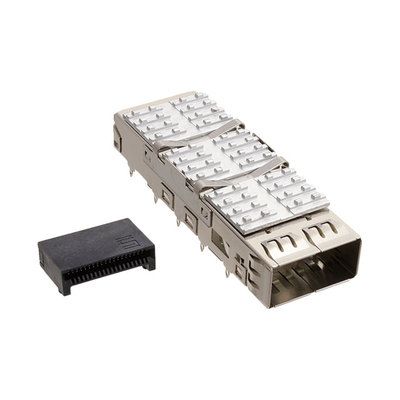 全新 QSFPK-PF-02 申泰连接器 带散热器 原装现货