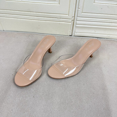 细跟拖鞋简约时尚新款舒适