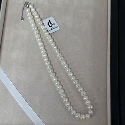 淡水珍珠项链-约8mm-多样性发货- ZG珍- A7838
