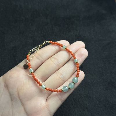 翡翠DIY手链-约6mm-多样性发货-B冰-A4187