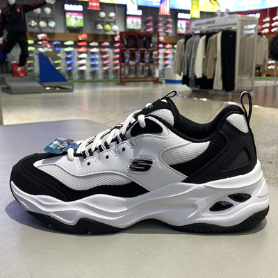 斯凯奇熊猫鞋厚底老爹鞋