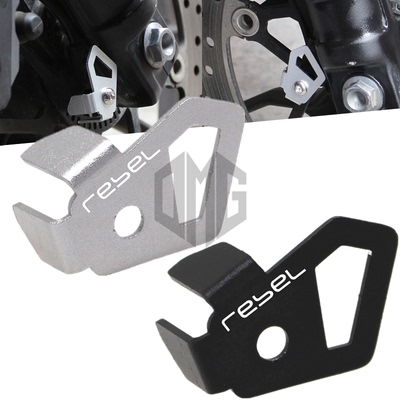 适用本田叛逆者CM300 CM500改装前轮ABS传感器保护罩铝合金装饰盖