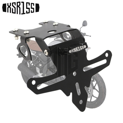 适用雅马哈XSR155 19-26年改装摩托车车牌后支架牌照架车牌架短尾