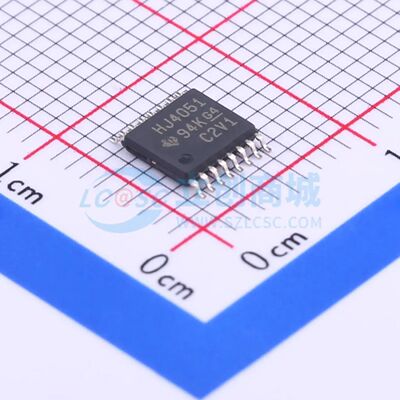 CD74HC4051PWR TSSOP-16 信号开关/编解码器/多路复用器 TI(德州