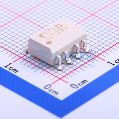 TLP351(TP1,F) SOP-8-2.54mm 逻辑输出光耦原装正品 电子元件配单