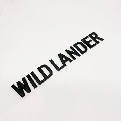 适用于丰田威兰达英文字母标 WILDLANDER混合动力字母标后备箱标